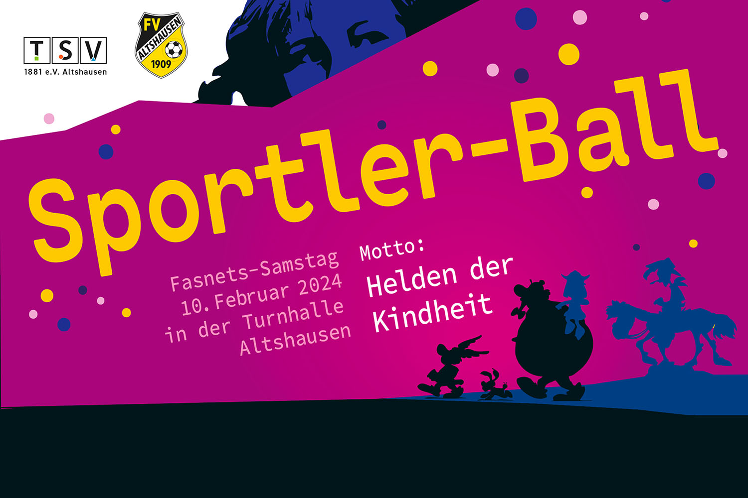 Sportlerball am 10. Februar 2024 - TSV 1881 e.V. Altshausen
